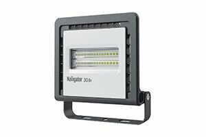 Прожектор светодиодный LED Navigator, 30 Вт, 6500 K, IP65, черный