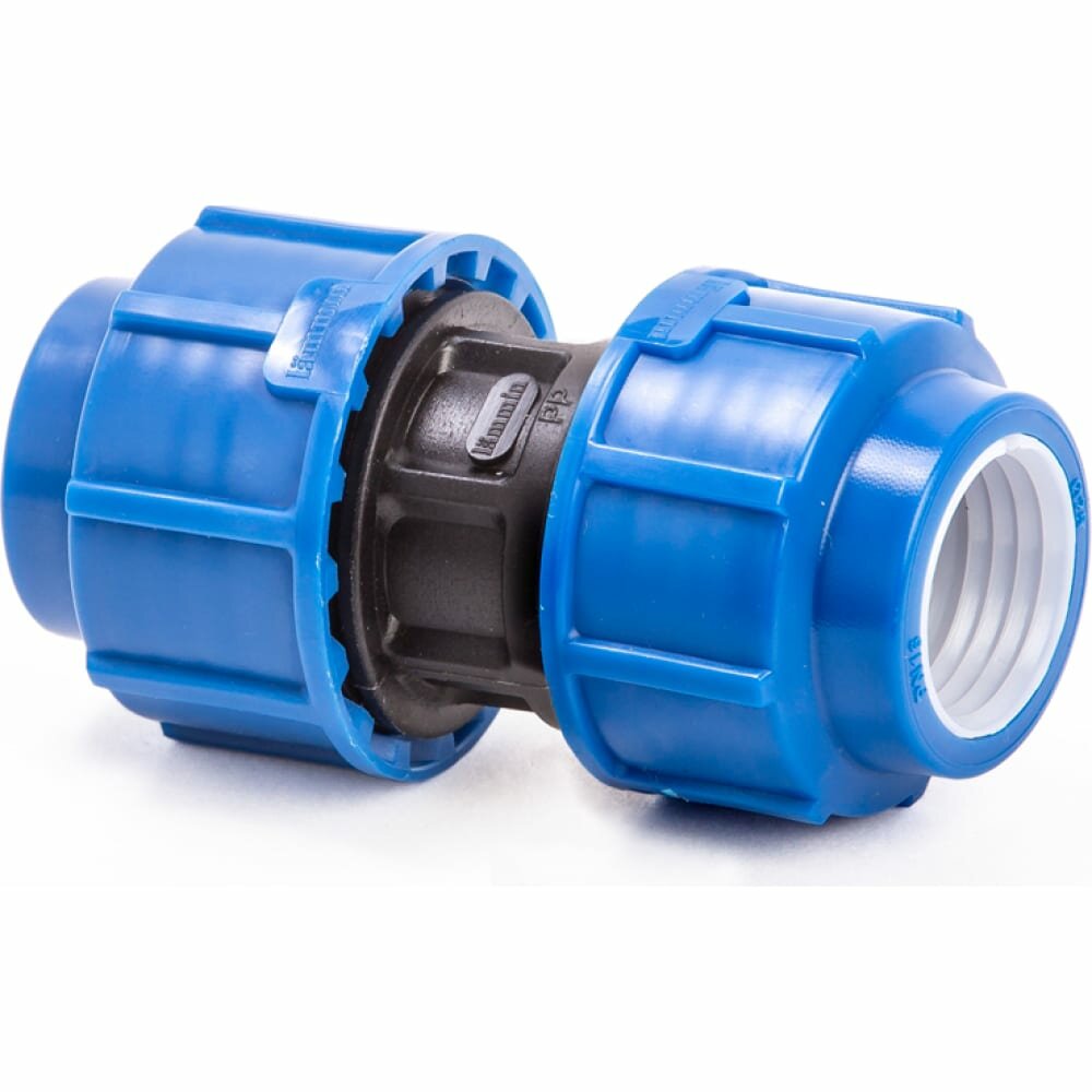 Компрессионная муфта для ПЭ труб LAMMIN 110 Lm34006110110, для обеспечения надёжного соединения двух
