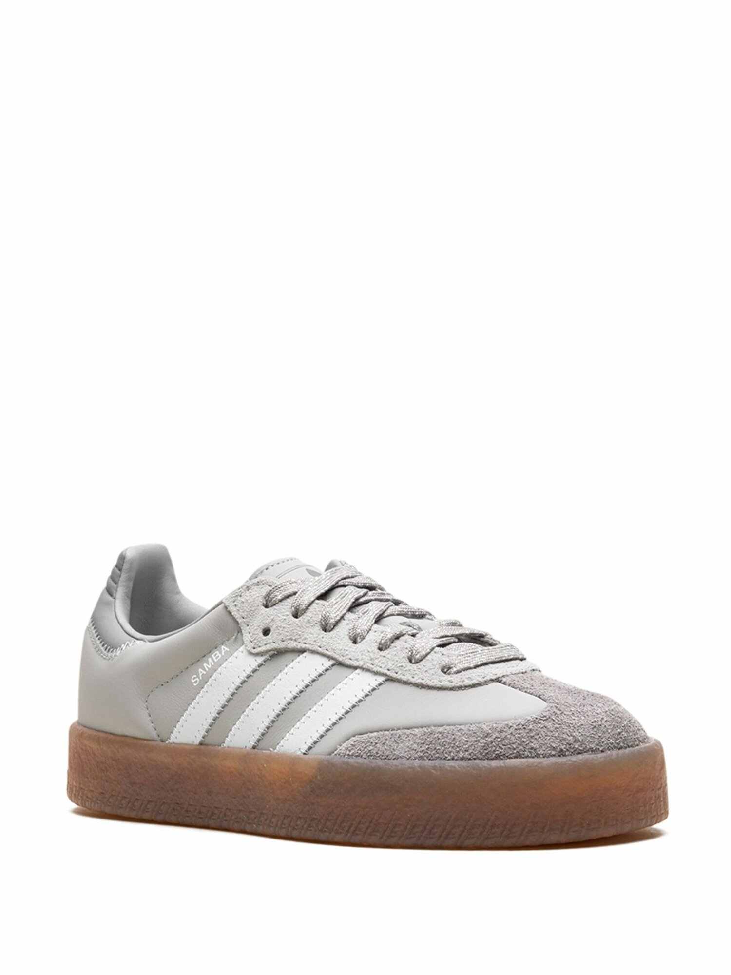 Кроссовки adidas Sambae Grey/Cloud White, размер 11 US, серый — фото 1