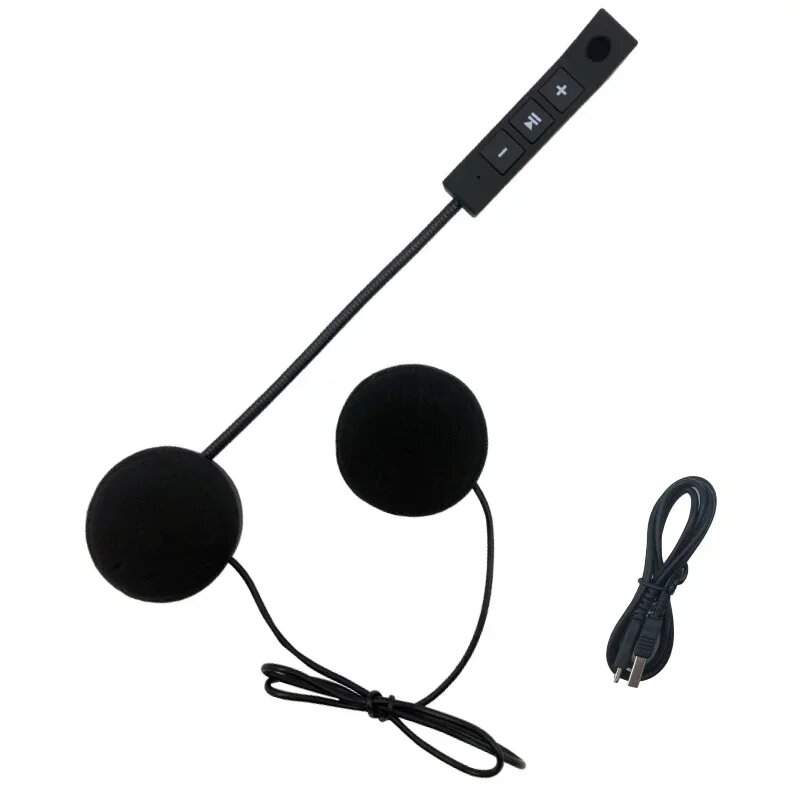 Bluetooth гарнитура для мотоциклетного шлема BT5.0 беспроводные наушники для езды на мотоцикле с защитой от помех