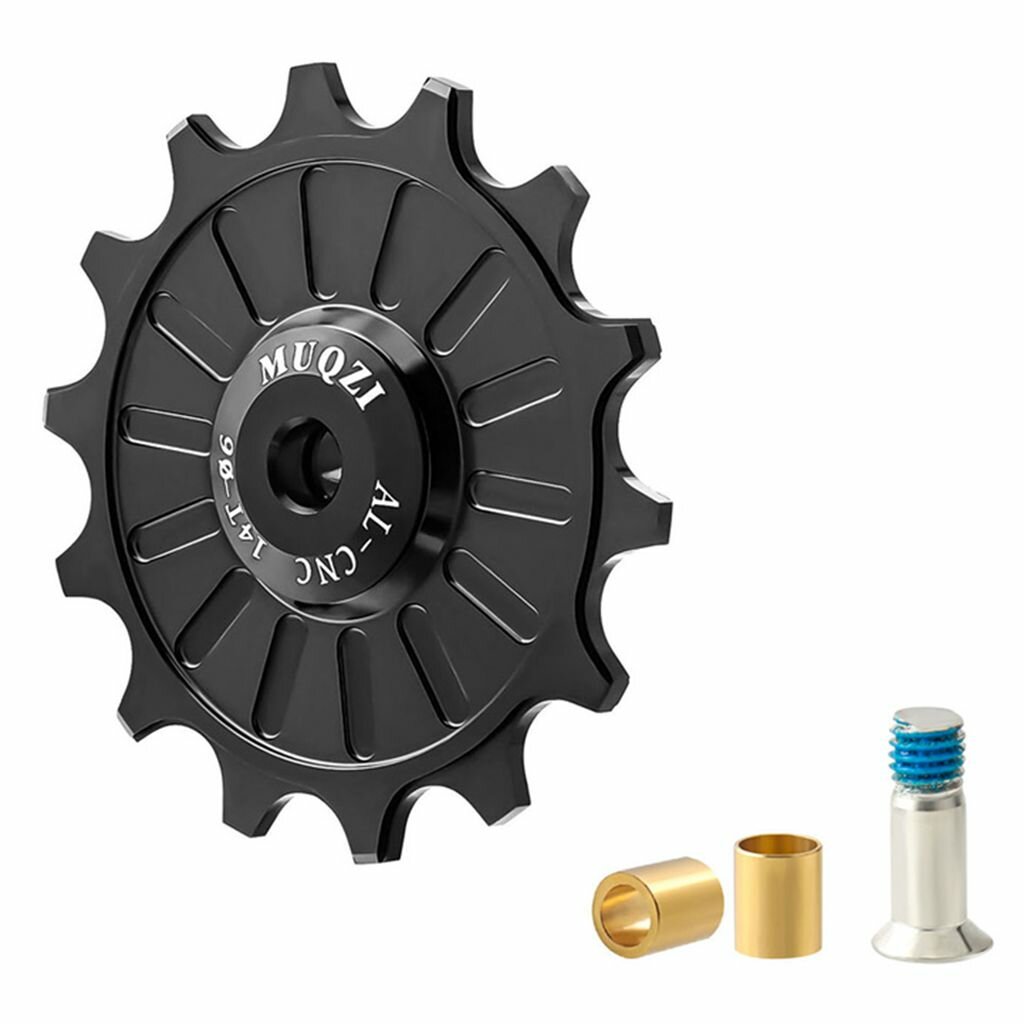 Запчасти для велосипедов, Керамические подшипники для заднего переключателя велосипеда - черные - 14T, 1 набор