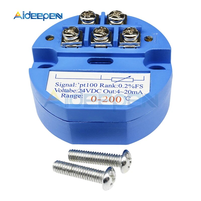 Aideepen RTD PT100 термодатчик -50-150°C 4-20mA