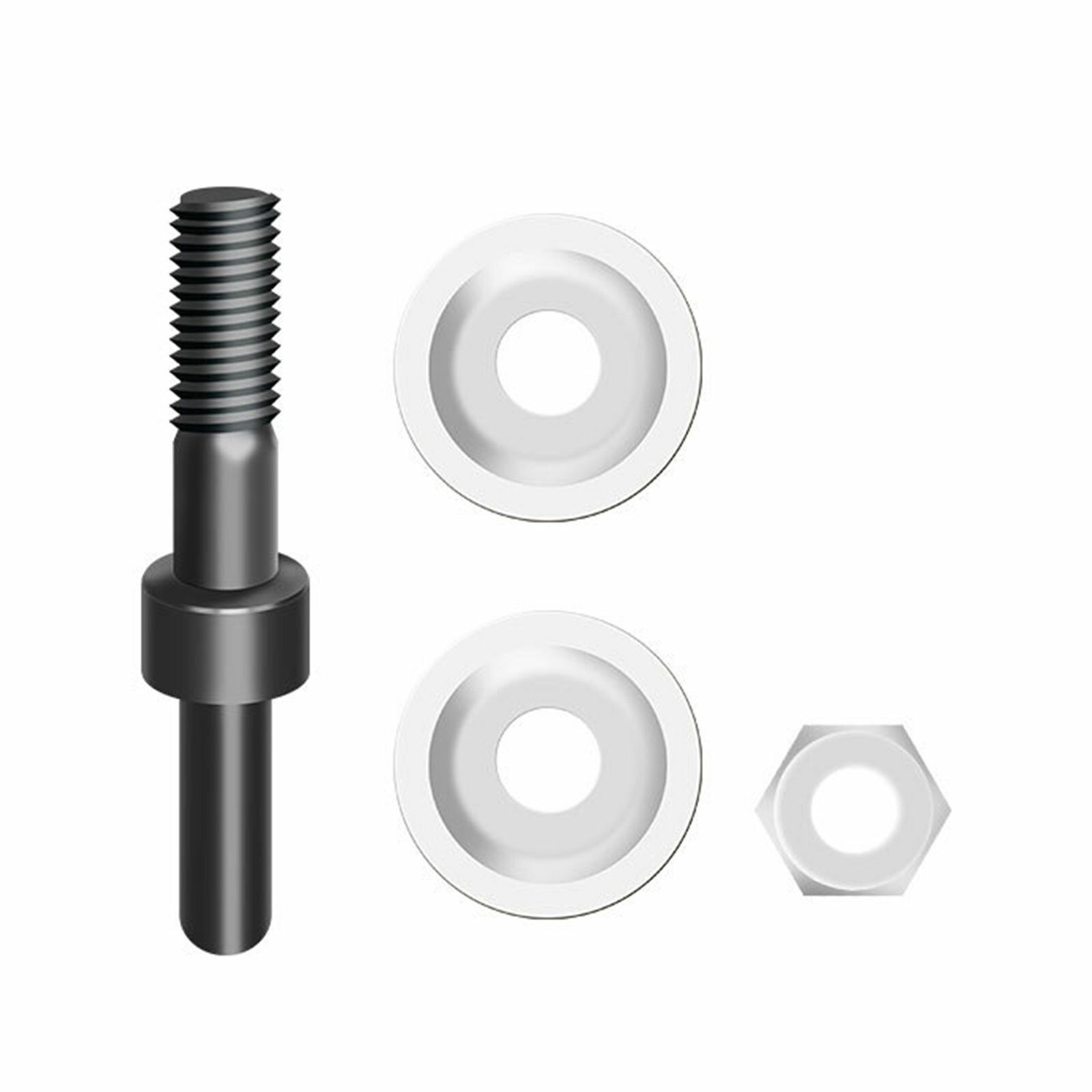 Запчасть для электроинструмента, Адаптер для перехода от дрели к шлифовальной машине - комплект из 4 шт,1 комплект