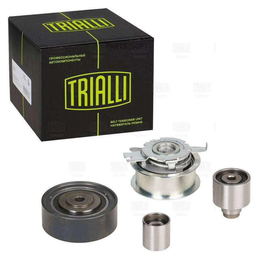 TRIALLI CM-6234 Ролик ГРМ для а/м VW Transporter T5 (03-) 2.0TDi (кмпл.4шт: натяж./опор./опор./опор.) (CM 6234) ()