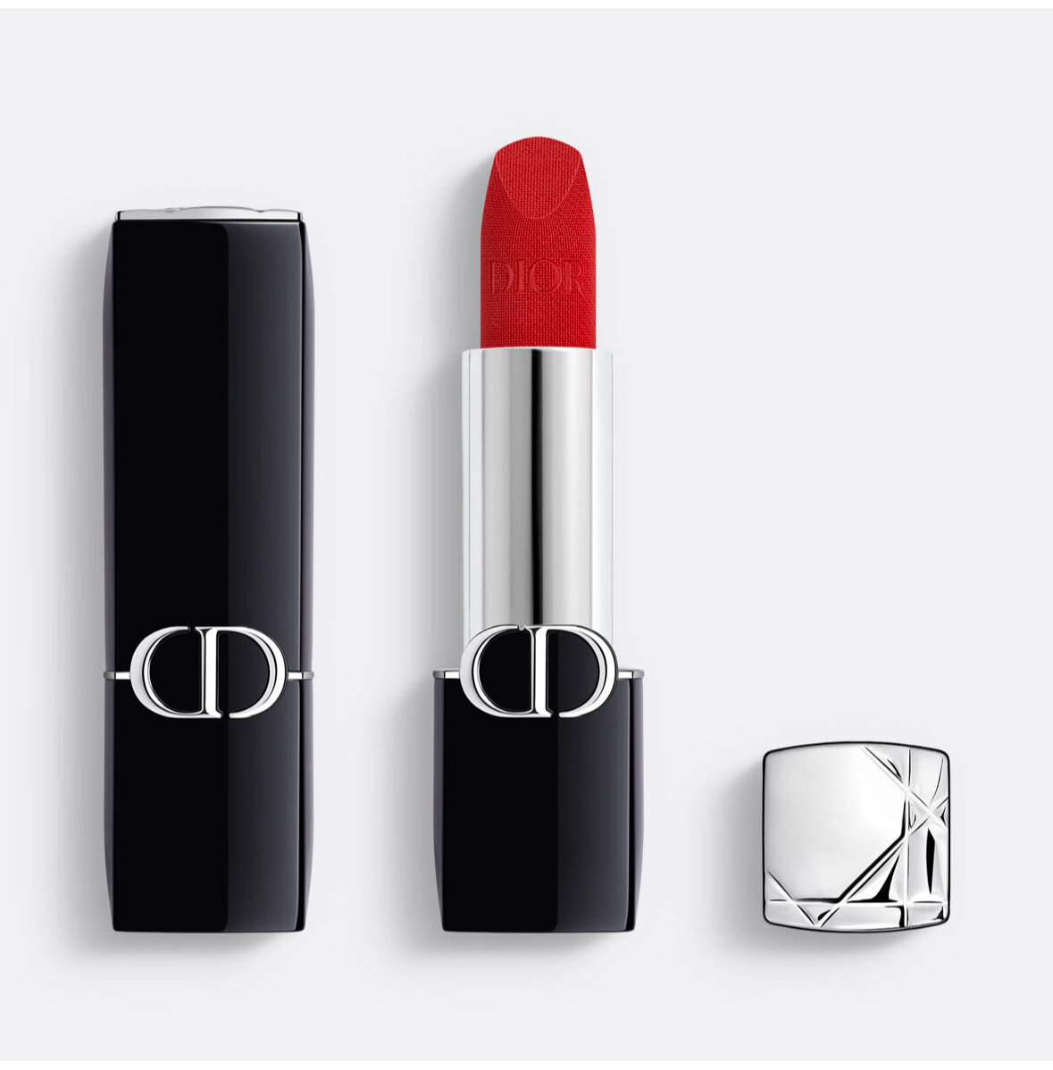 Губная помада DIOR Rouge Dior 3.5 г | Бархатный финиш и увлажнение | Тон 773 Bonheur Velvet