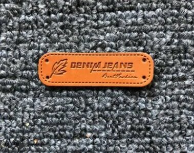 Кожаные этикетки для одежды 20 шт. Genuine Leather 13