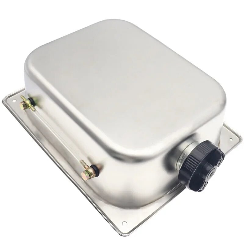 Универсальный топливный бак для бензина 7л из нержавеющей стали, подходит для Webasto Eberspacher, нагреватель, топливный бак из нержавеющей стали