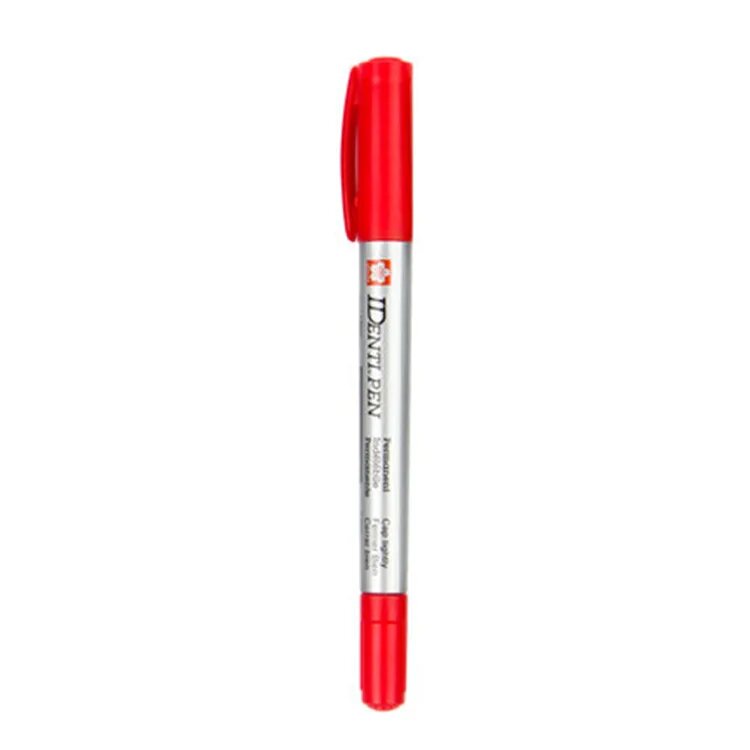 Sakura IDent Pen маркер перманентный красный, 1шт