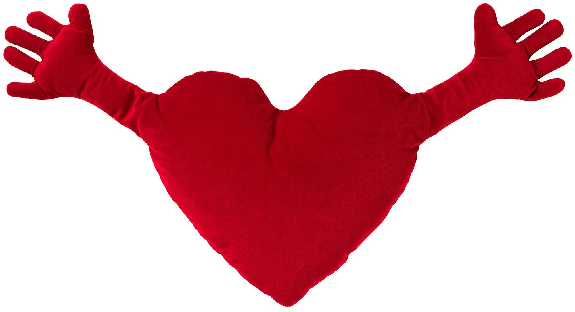 Игрушка-подушка икеа фамниг йэрта, 40 см, красный