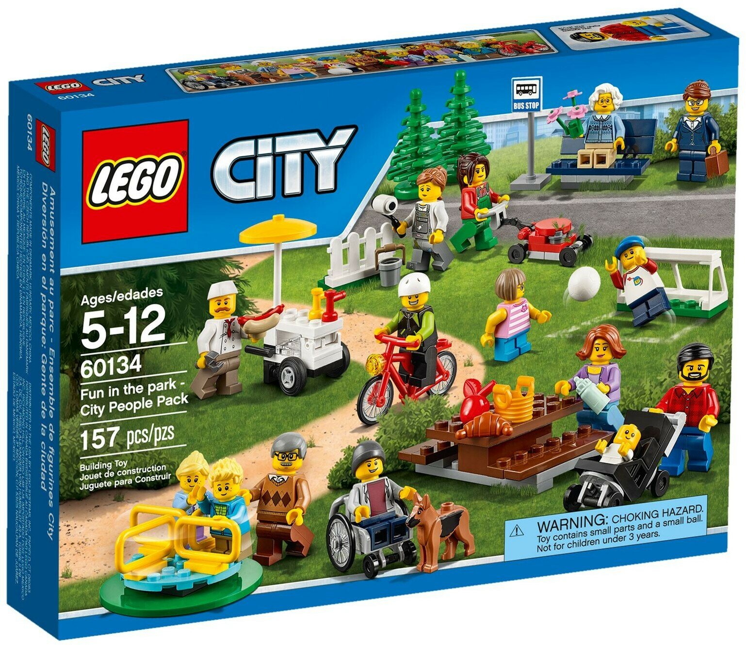 Конструктор LEGO City 60134 Праздник в парке - жители LEGO CITY