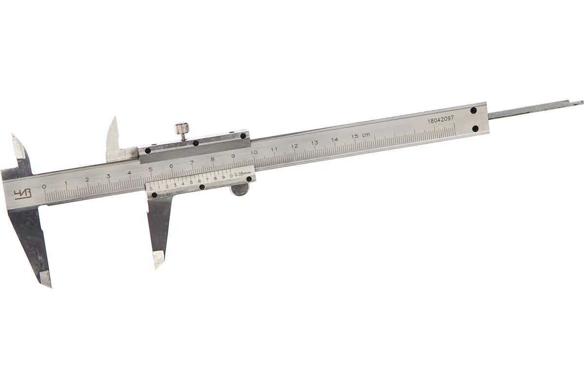 ЧИЗ Штангенциркуль ШЦ-1-150 0,05 мм - точный инструмент измерения с кодом 60594