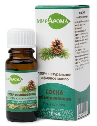 Мирарома масло эфирное сосна обыкновенная 10 мл
