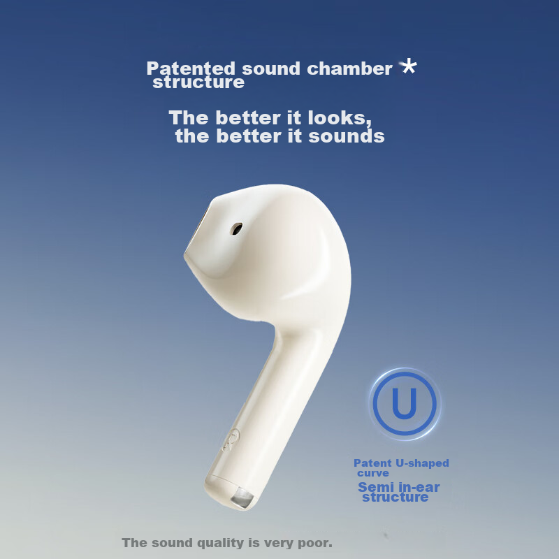 Беспроводные наушники Edifier Zero Air True Wireless Bluetooth Earbuds, цвет White