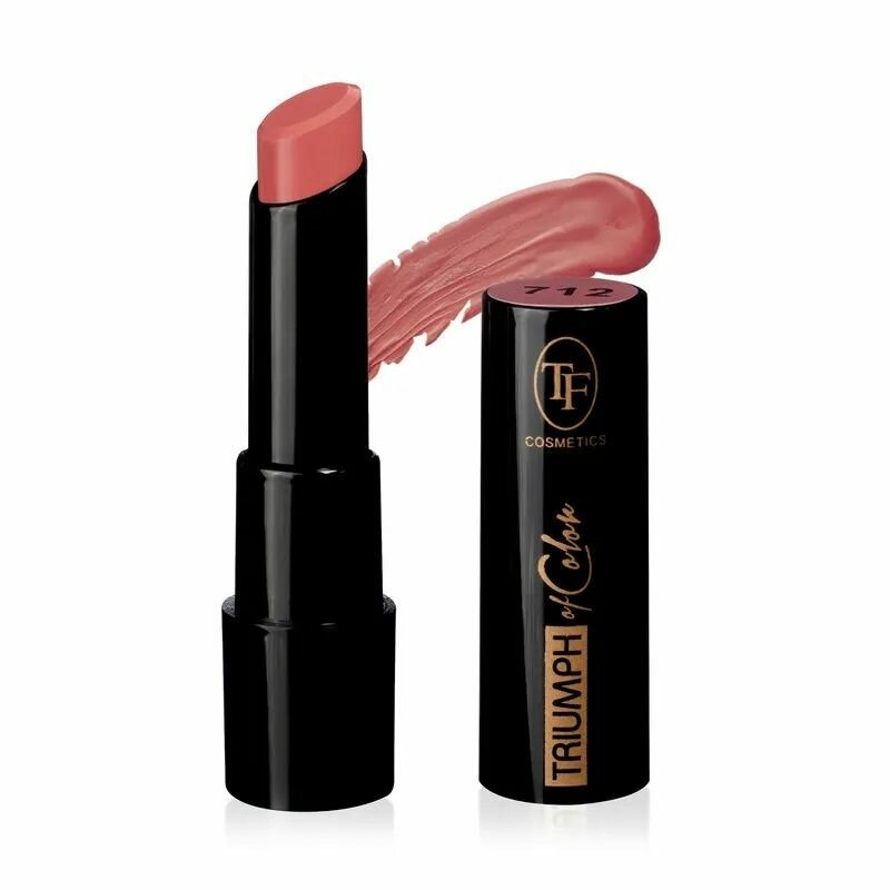 Губная помада TF Cosmetics "Triumph of Color", тон 712, Нежно-розовый