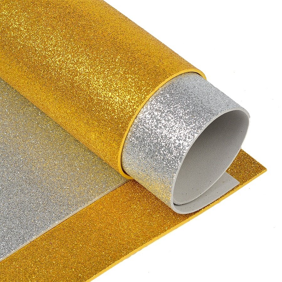 Набор глиттерного фоамирана Magic 4 Hobby № 3, 20х30 см упаковка 10 шт (MG. GLIT. ASSOR.3)