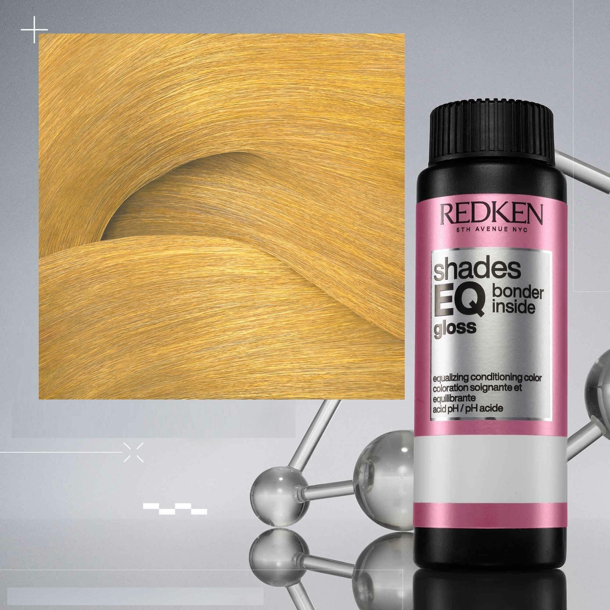 REDKEN SHADES EQ GLOSS BONDER INSIDE 09GB Краска-блеск без аммиака 60 МЛ