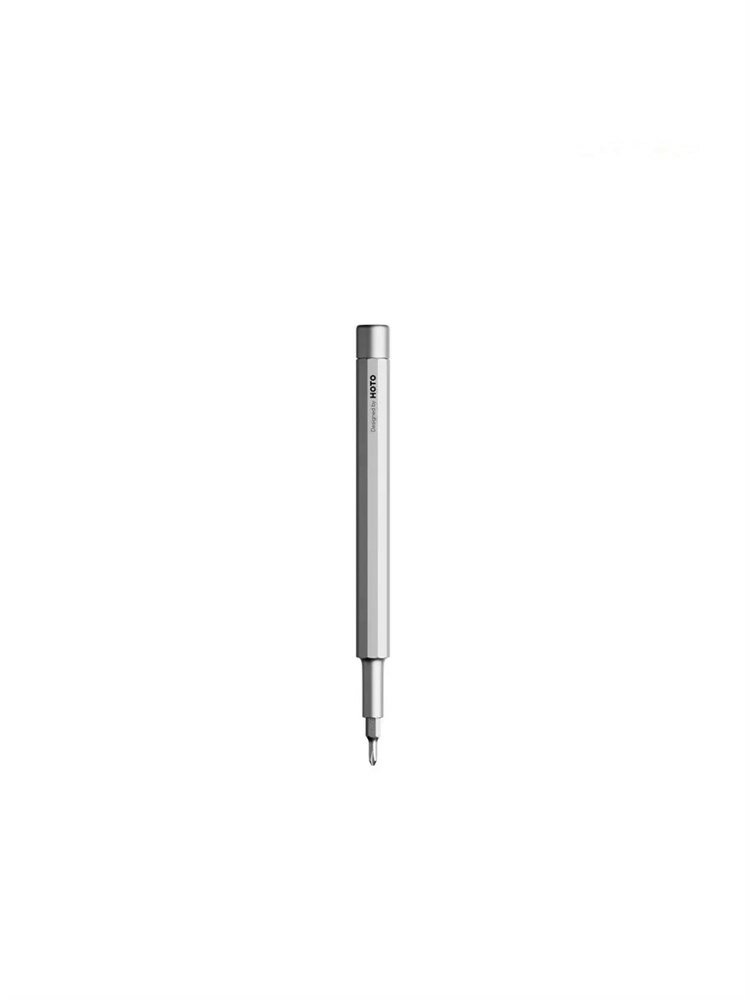 HOTO Карманная отвёртка с набором бит HOTO Pocket Precision Screwdriver HFT0003GL серый