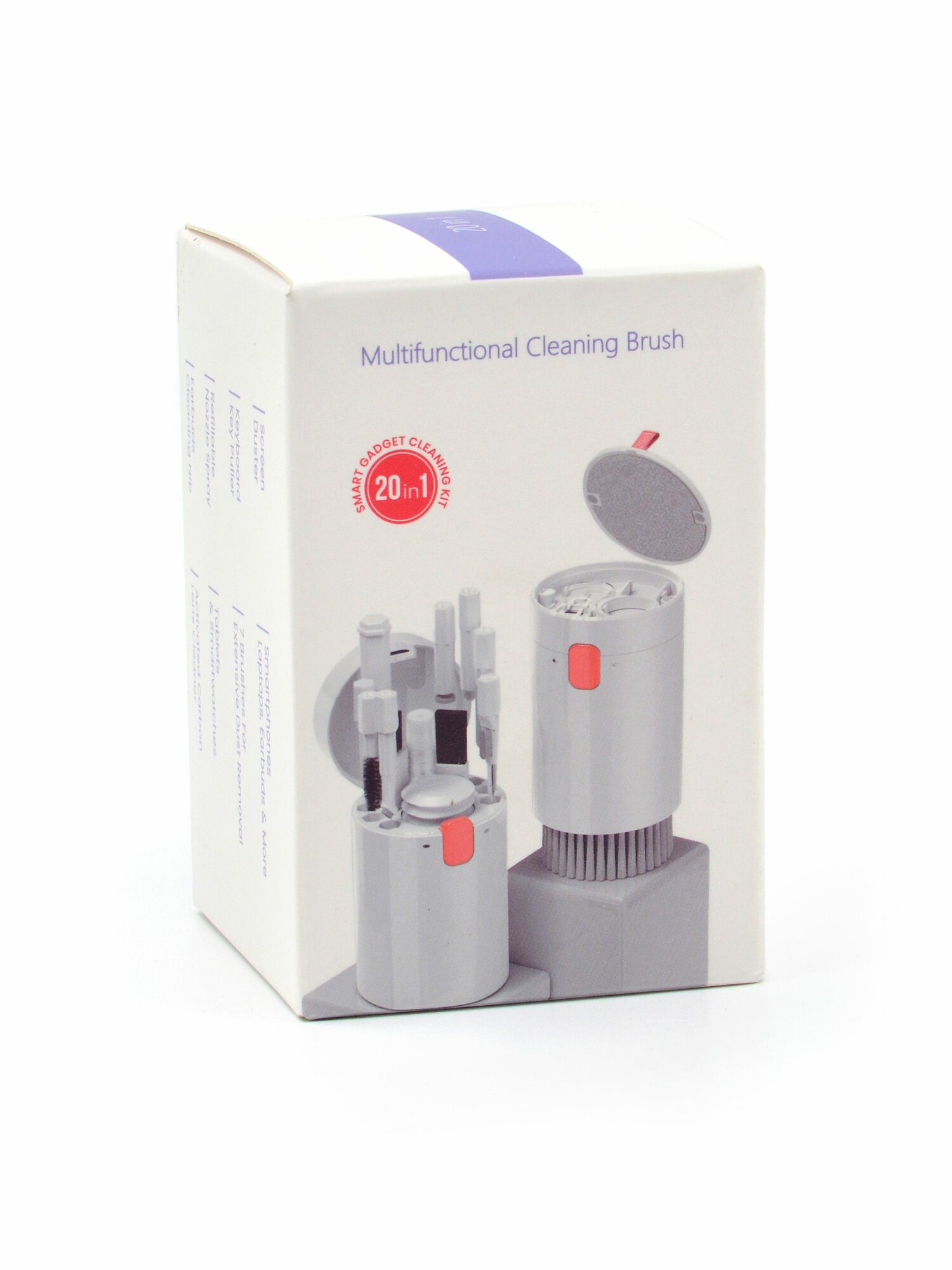 Набор для чистки гаджетов 20 предметов / щетки многофункциональные для чистки техники