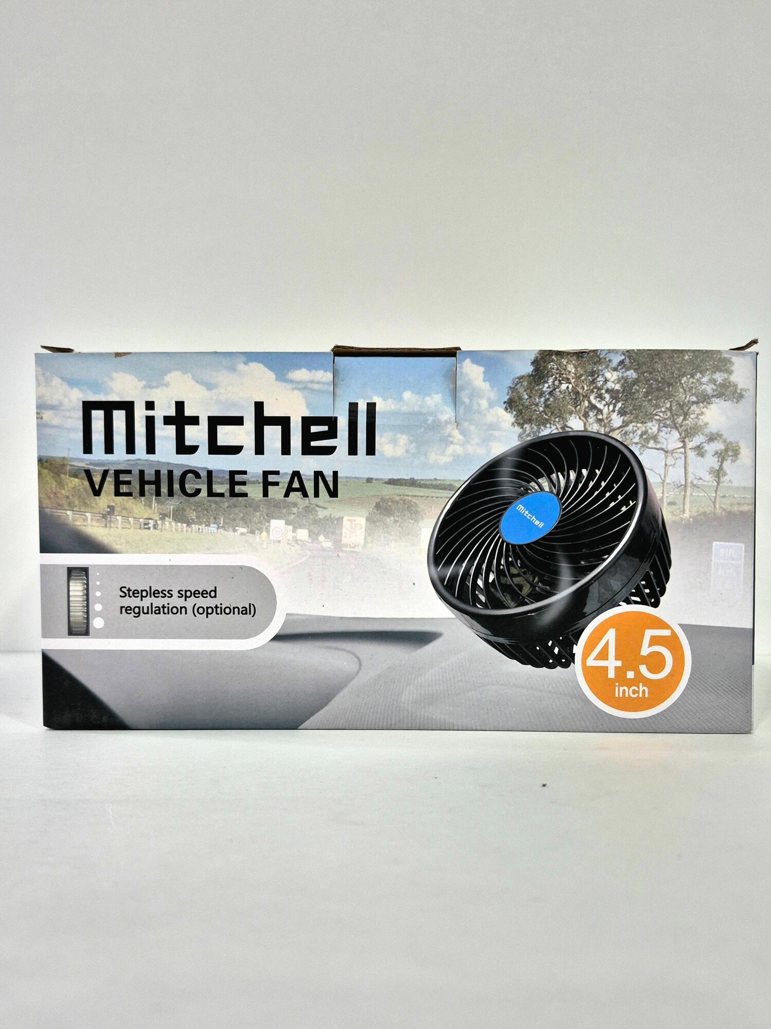 HX-T702 (24 вольт) / Вентилятор салонный на присоске, 12 см, 24V (1 шт.), арт: 8257-К