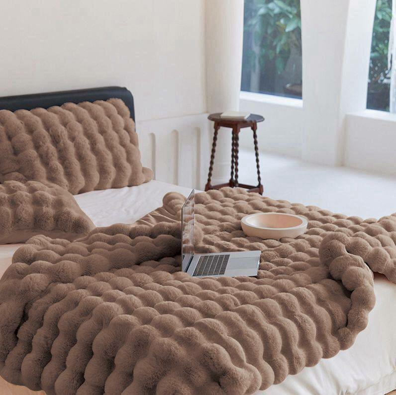 Плед Mency "Шиншилла Премиум", искусственный мех, 220x240 см