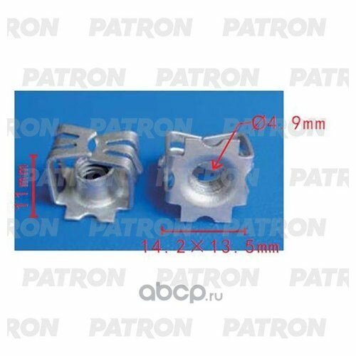 Вставка под винт Применяемость: Скоба-фиксатор под винт M5 Patron P372245