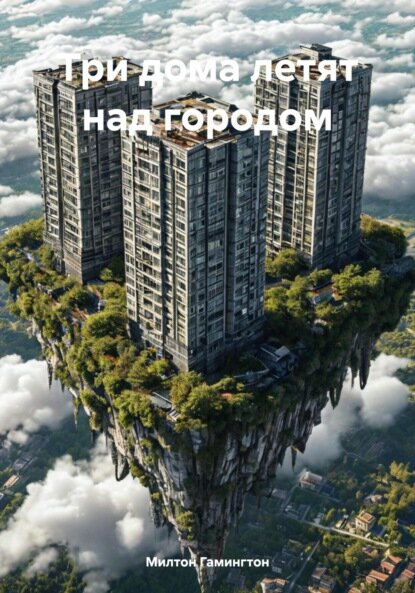 Три дома летят над городом [Цифровая книга]