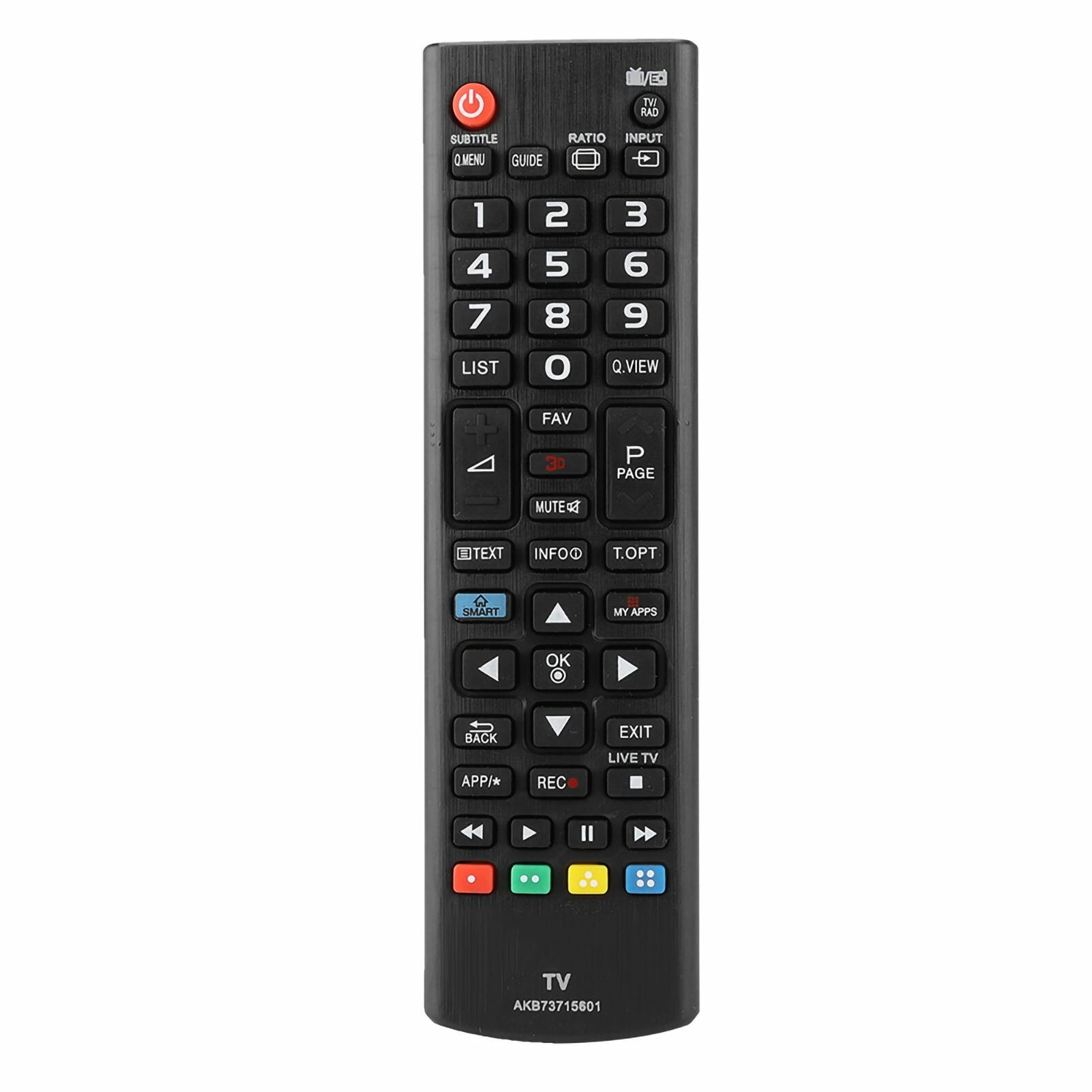 LG Smart Remote Control Многофункциональный беспроводной пульт дистанционного управления для ЖК-телевизора, совместимый с AKB73715601