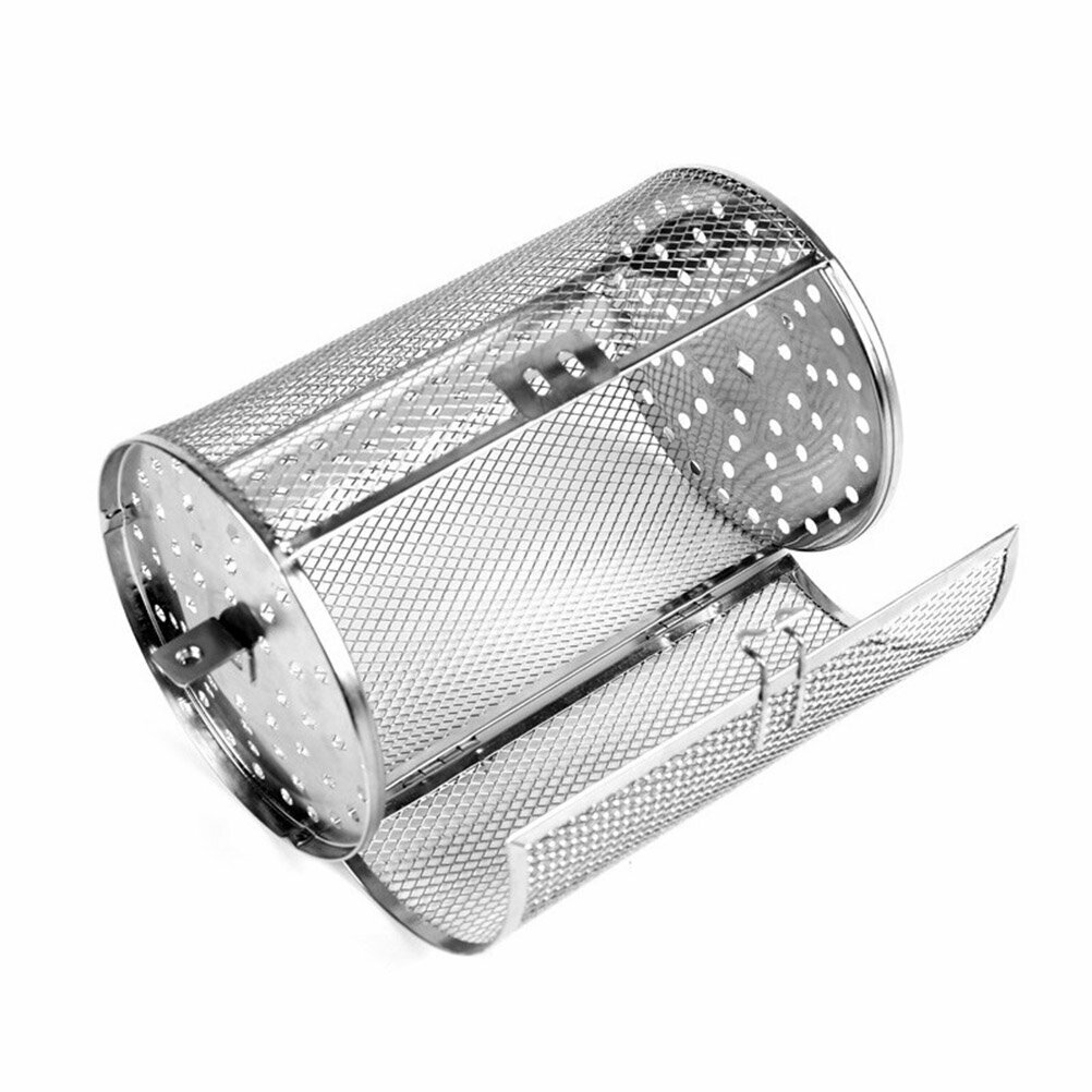 8-дюймовая вращающаяся клетка для выпечки в электрической духовке из нержавеющей стали, универсальная для легкой выпечки тортов, печенья и кондитерских изделий, антипригарная, прочная