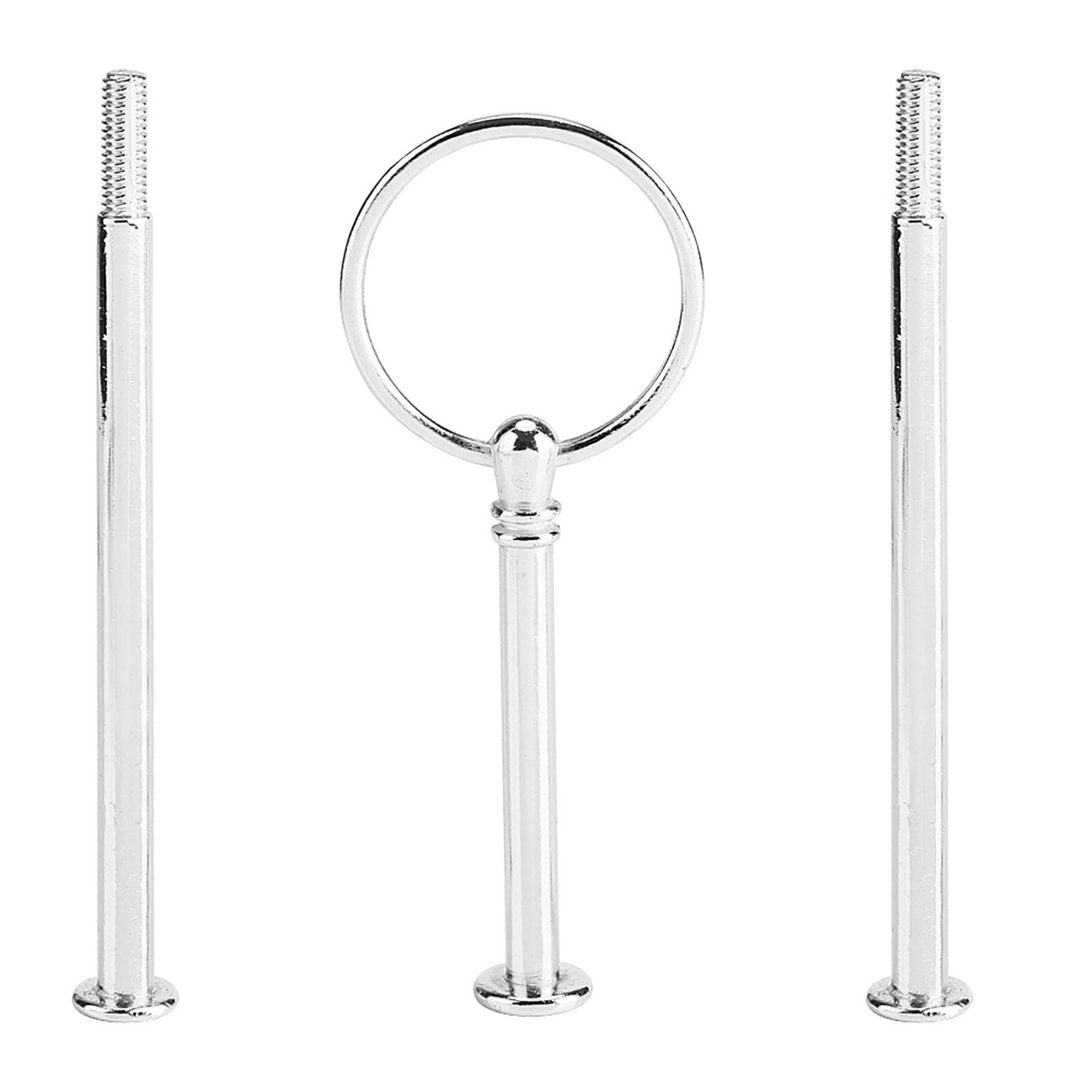 Подставка Для Торта: Цинковый Сплав 3-Ярусная Круглая - Универсальный Держатель Для Десертов Прочность И Стиль Многоярусная Подставка - Компактное Хранение Простой Монтаж Для Праздничного Стола