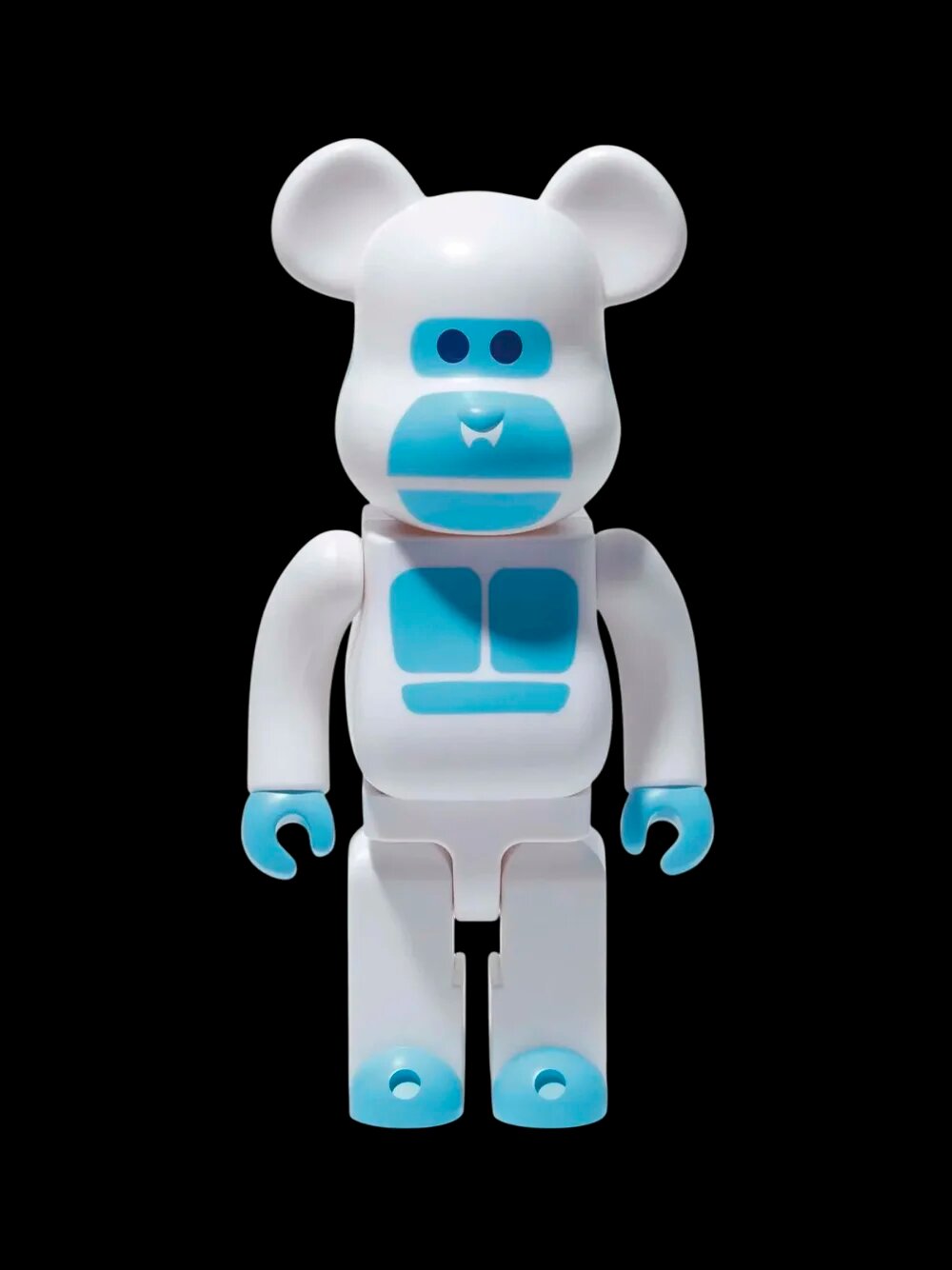 Коллекционная оригинальная фигура Bearbrick XLARGE Little Friend 400% / 28 см высота / ABS пластик / Medicom Toy