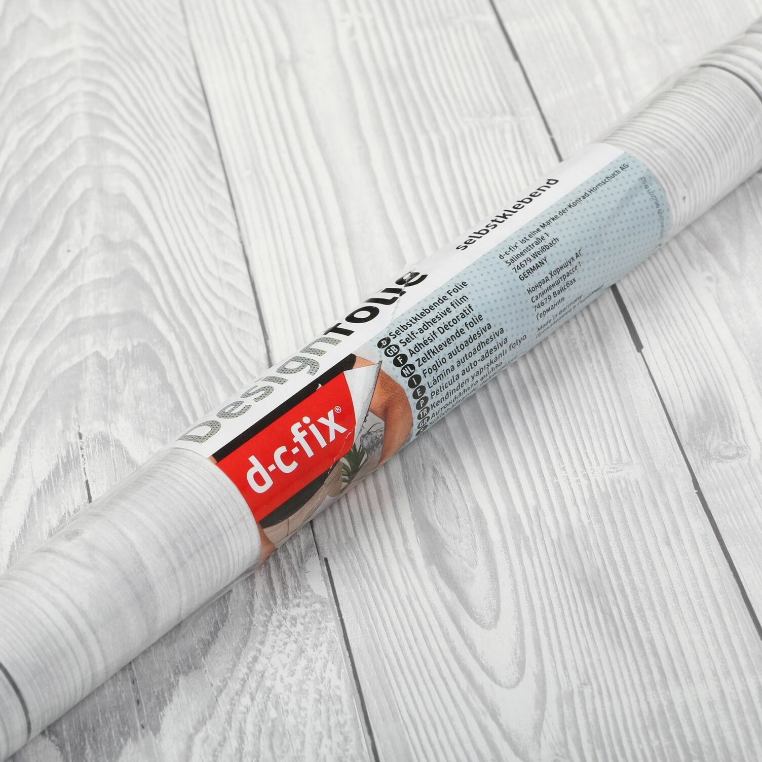 Пленка самоклеящаяся d-c-fix 200-8290М 67,5см х 1м дерево шебби белые доски