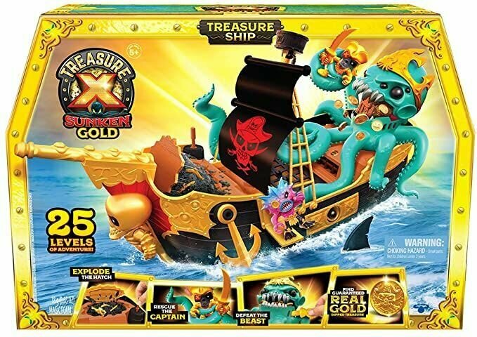Treasure X Золотые сокровища Затонувший корабль Пираты Морские чудовища -hz
