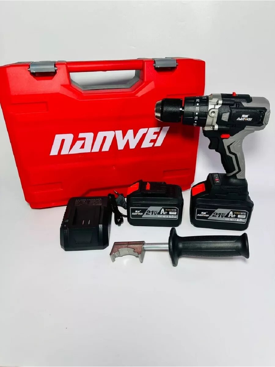 Шуруповерт для зимней рыбалки. Nanwe 528. Ледобур. Нанвей.