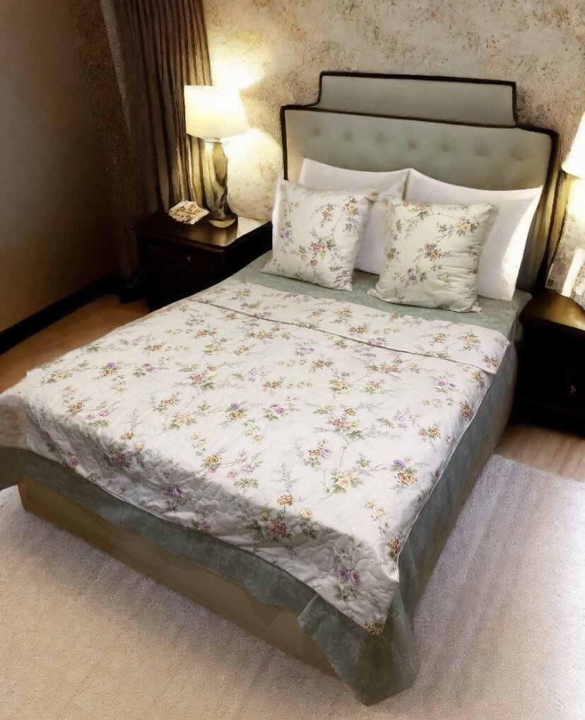 Комплект постельного белья Зима-Лето хлопок евро размер наволочки 70х70