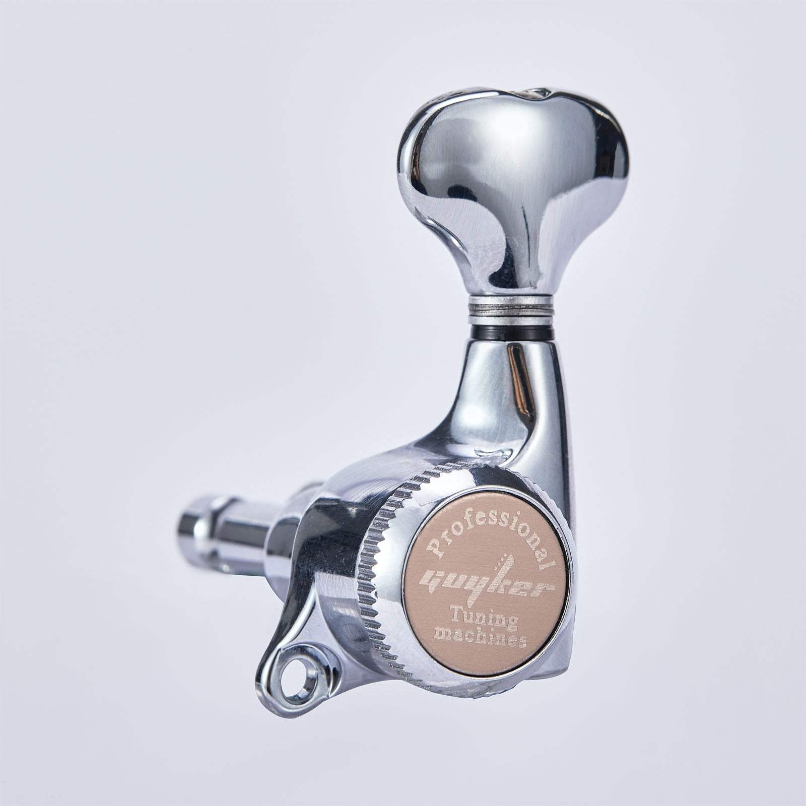 Колки 6 в линию локовые Guyker GK-501D6SP, правые, хром