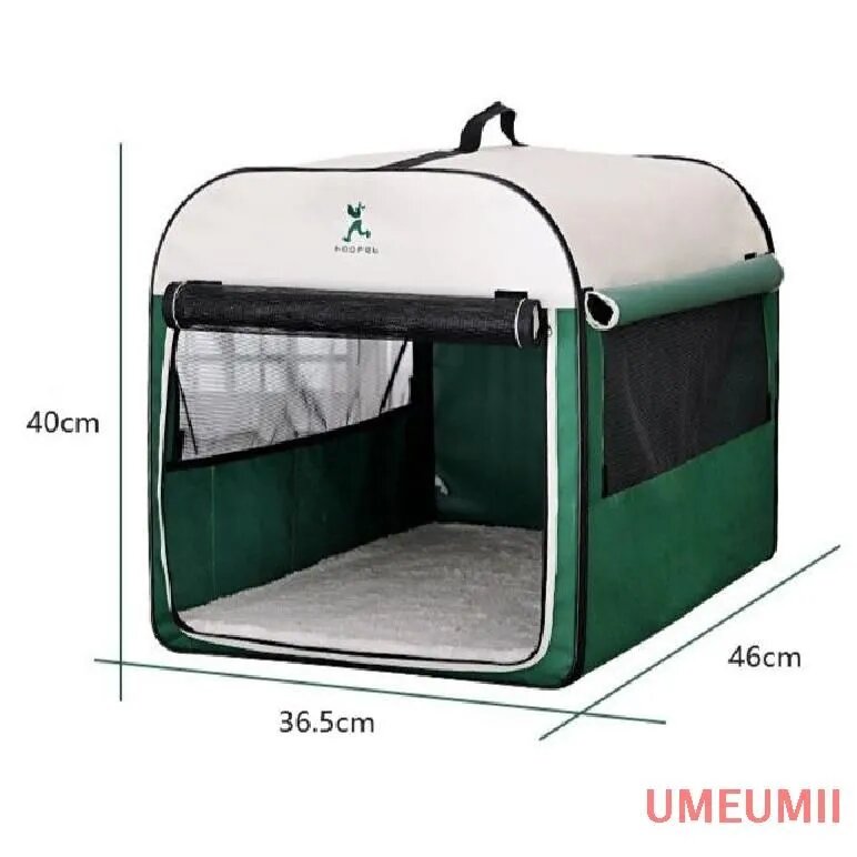 Складной и устойчивый домик для крупных собак, который можно использовать как в помещении, так и на улице или в автомобиле