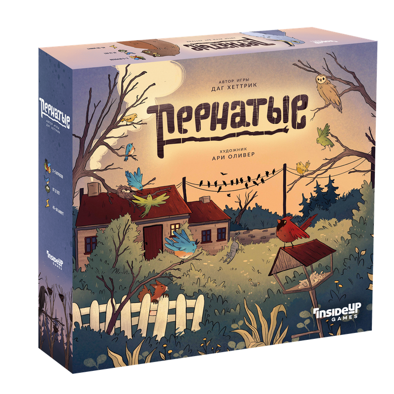 Настольная игра Пернатые (Lavka Games)