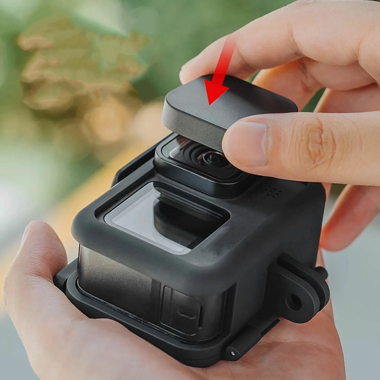 Защитная крышка объектива экшен камеры GoPro Hero 13/12/11/10/9/8