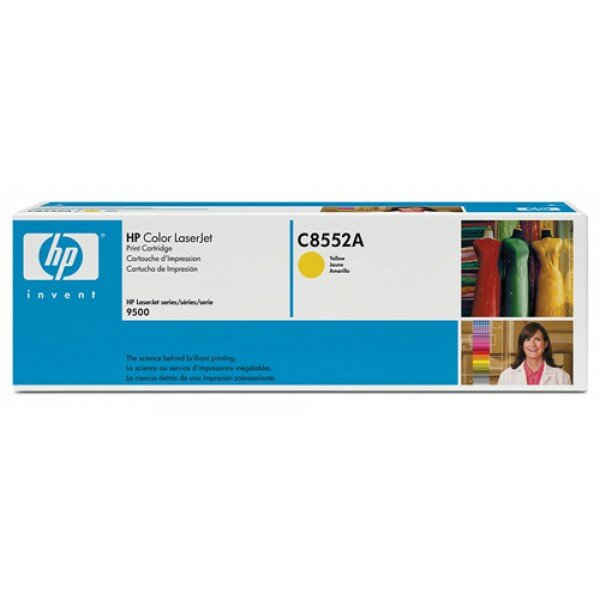 Картридж HP C8552A 822A, желтый, для Color LaserJet 9500 серии (25000 стр.)