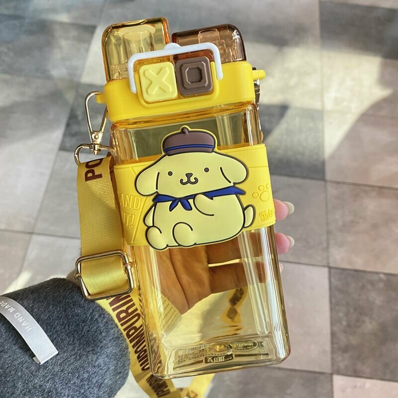 Поильник Детский, Прямое Питье, Соломинка, помпомпурин / Pompompurin,520 Мл