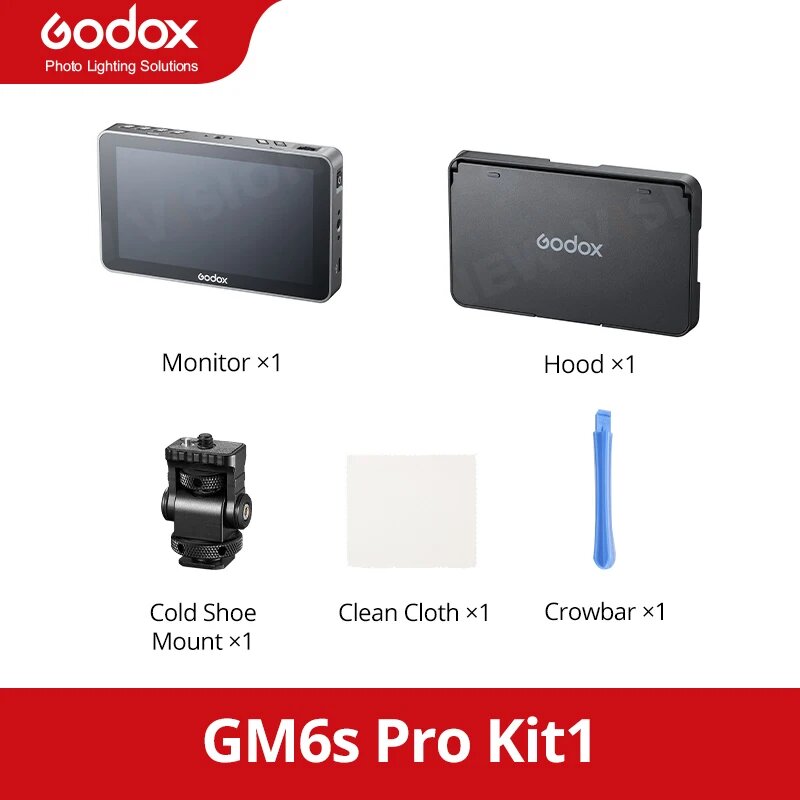 Godox GM6S Pro 5,5-дюймовый 4K монитор для камеры GM6S Pro Kit 1