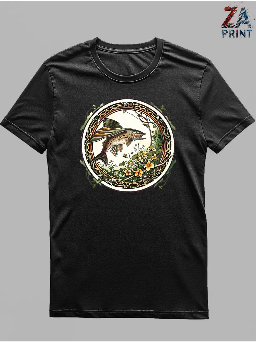 Футболка рыбы