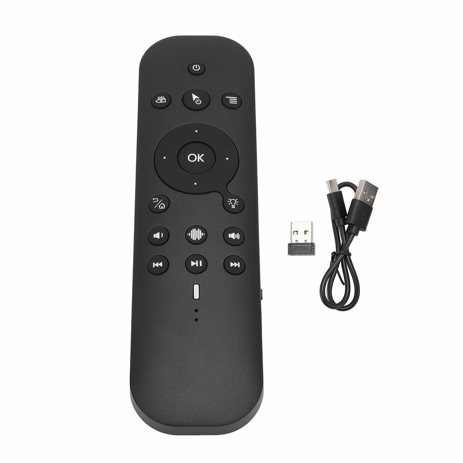 Air Remote Mouse Bluetooth 5,0 2,4G Беспроводной двухрежимный высокоточный датчик Подсветка Голосовой компьютерный пульт