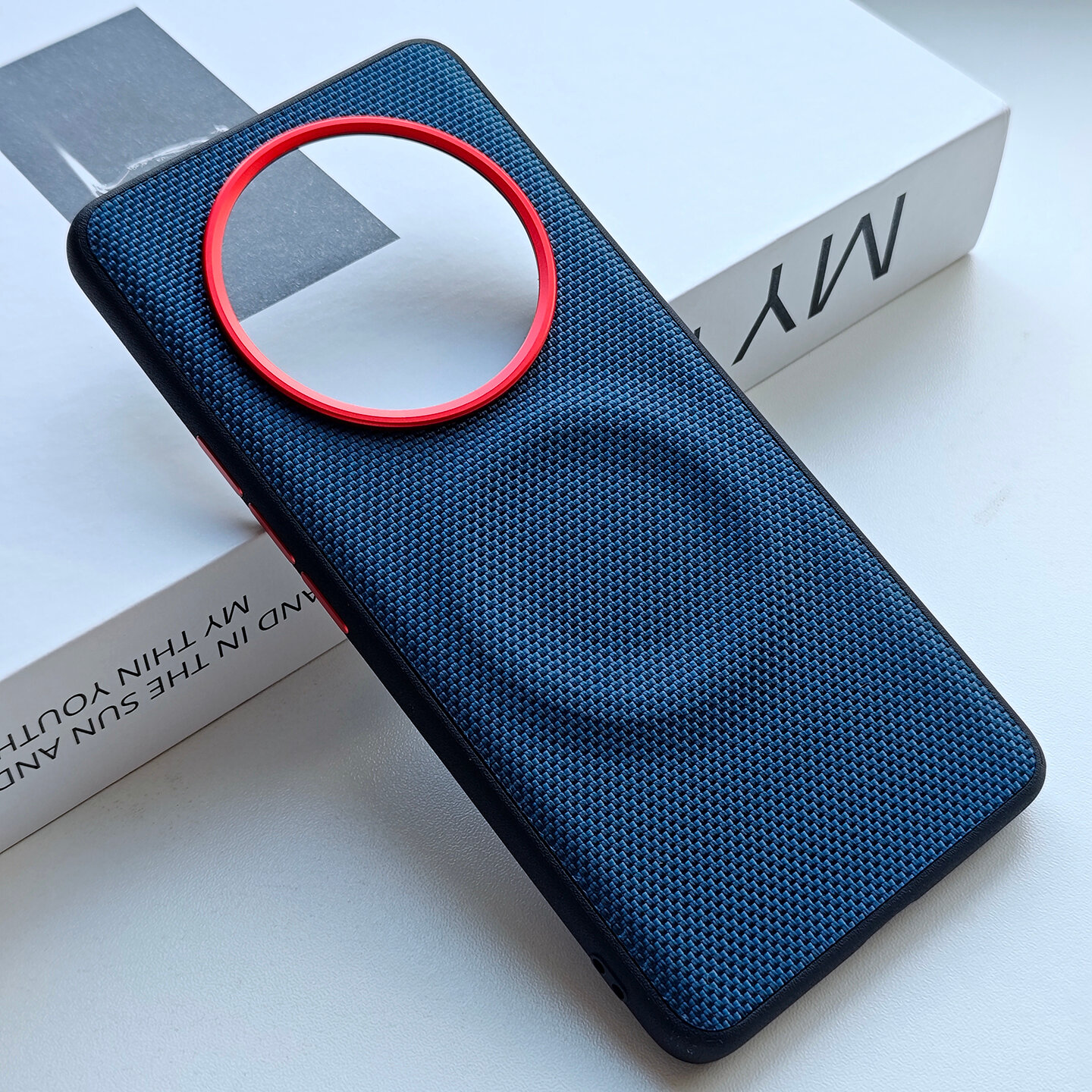 Чехол для Honor X9d / Honor X70 / Хонор Х9d / Хонор икс70, soft touch, чехол-кардиомонитор, поликарбонат (PC), защита камеры, ударопрочный, усиленные углы, Honor, Honor X9d, Honor X70, blue,