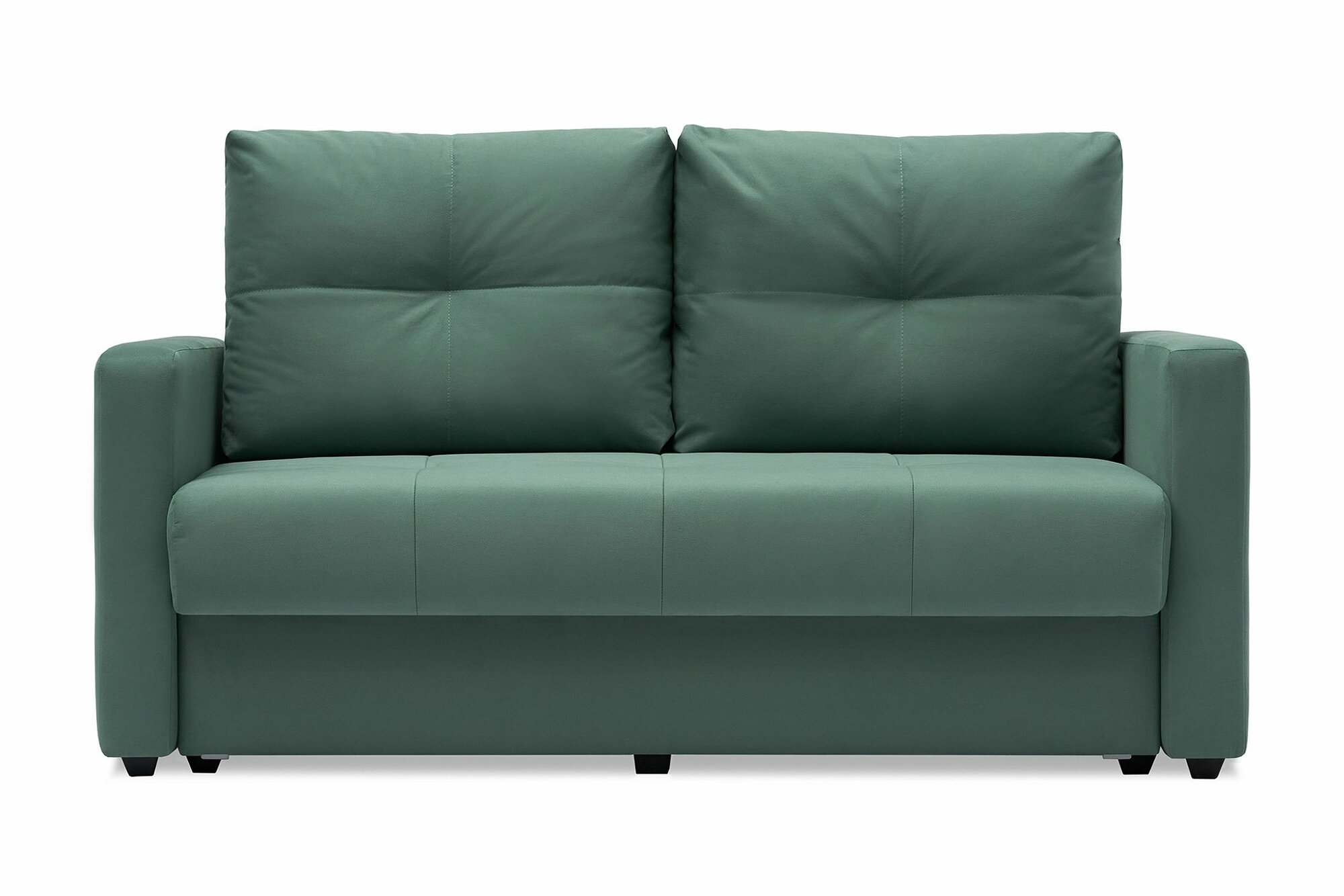 Диван шагающая еврокнижка Вита бирюзовый