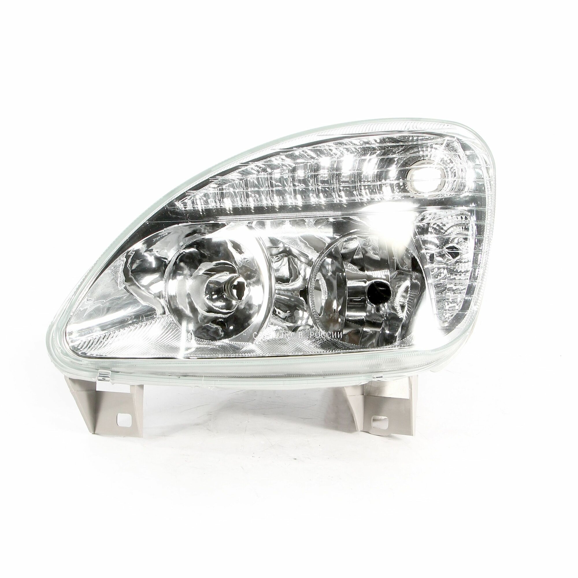 Фара ГАЗель левая с 2003 г. в. (рассеиватель стекло) без корректора