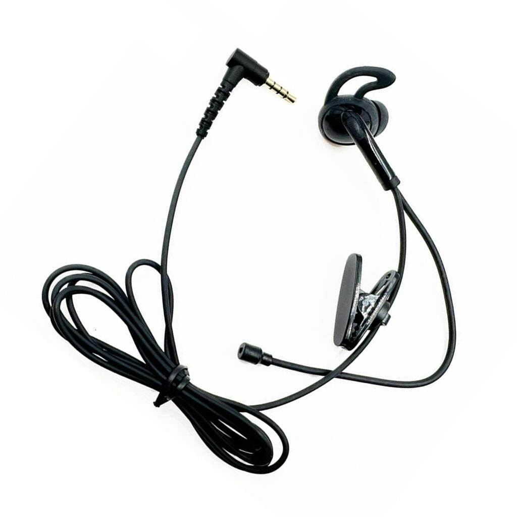 Одноухая гарнитура, Колено 3,5 мм, 4 секции