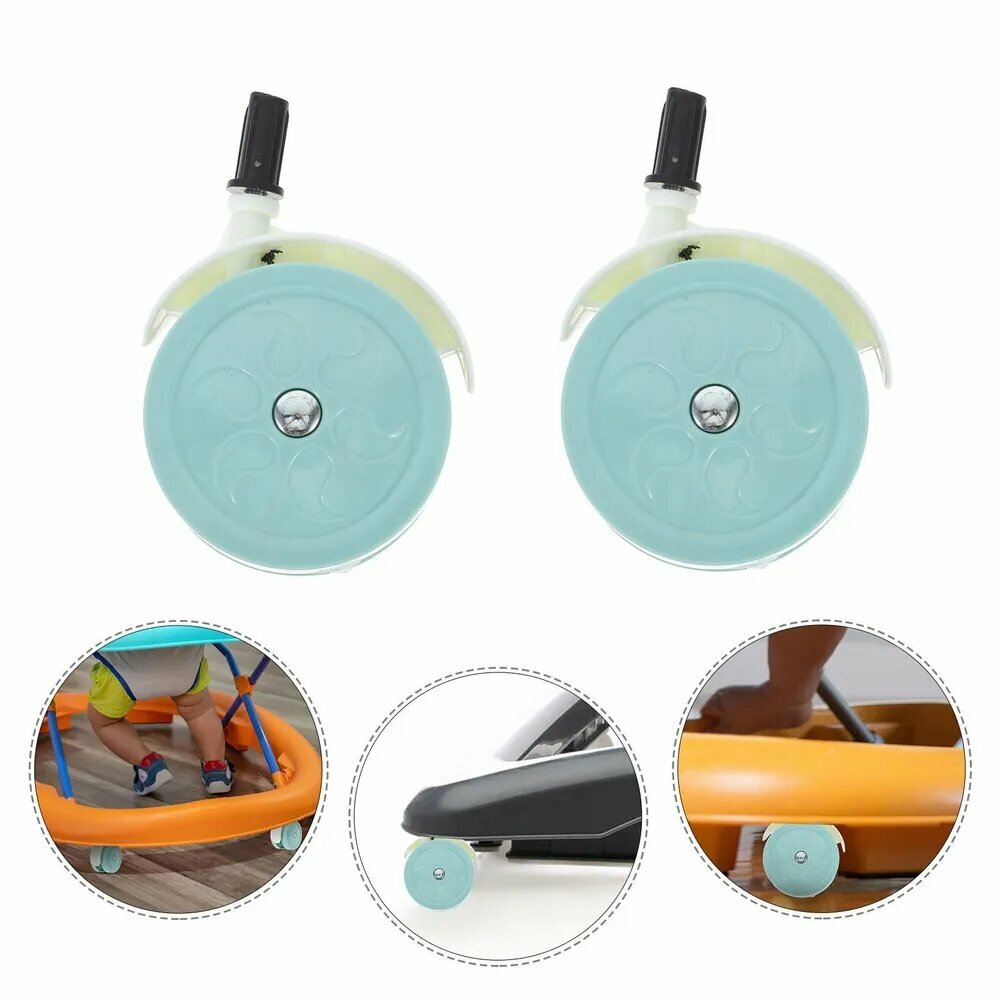 Универсальные Колеса Для Ходунков 4 Пcs Вращение На 360 Градусов Легкая Установка