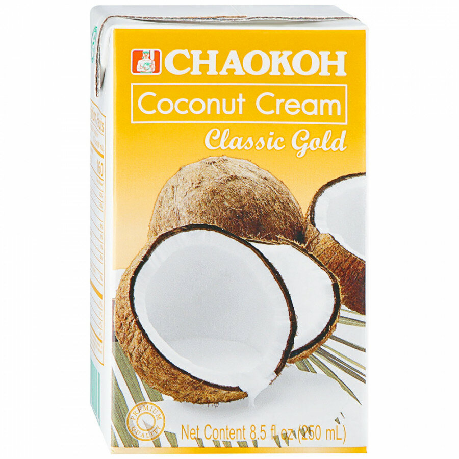 Сливки CHAOKOH CLASSIC GOLD Кокосовые (20-22% жир.) 250мл
