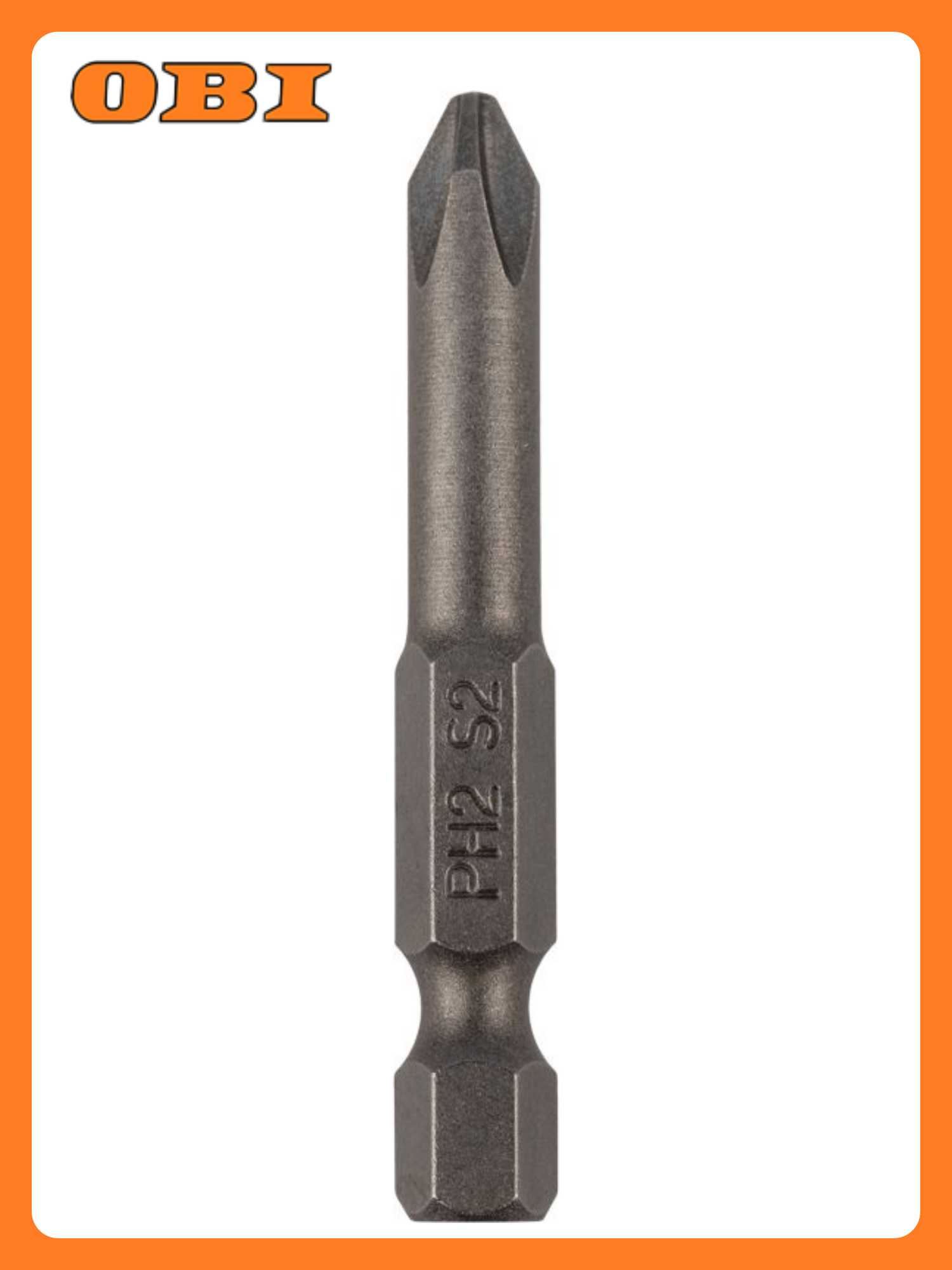 Бита PH2х50 мм для шуруповерта (упак. 10 шт.) Kranz